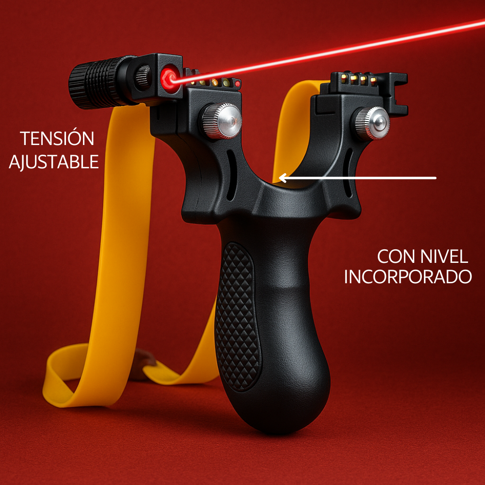 ¡Apunta con Precisión Total! La Resortera con Láser que Revoluciona tu ...