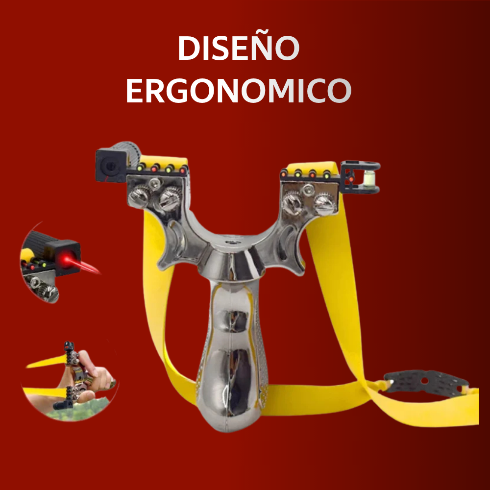 ¡Apunta con Precisión Total! La Resortera con Láser que Revoluciona tu ...